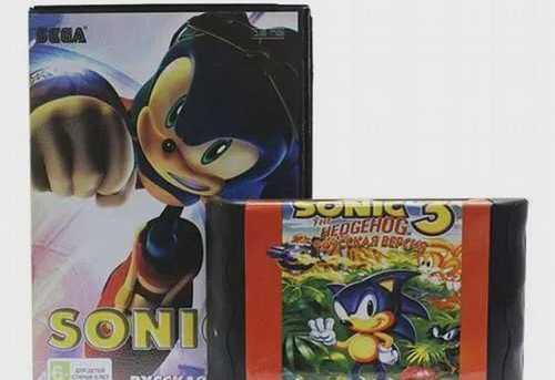 Картридж Игра Sega Sonic 3
