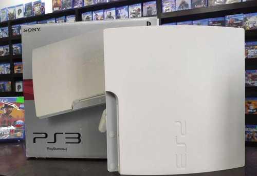 PS3 white slim прошитая 320gb+год гарантии