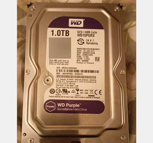 Western Digital 1 тб Внутренний жесткий диск