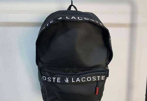 Рюкзак школьный Lacoste черный