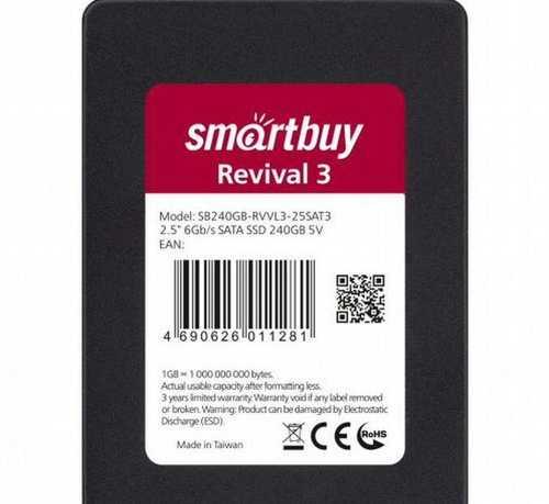 Внутренний SSD SmartBuy Revival 3 на 240GB