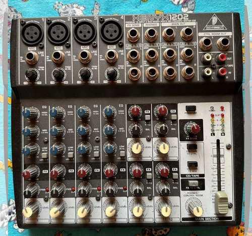 Микшерный пульт behringer xenyx 1202 без адаптера