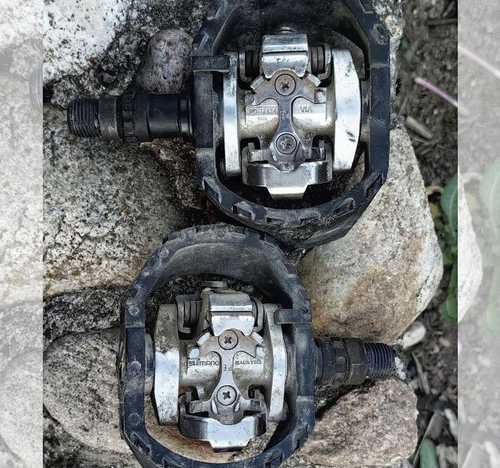 Контактные педали shimano pd m-424