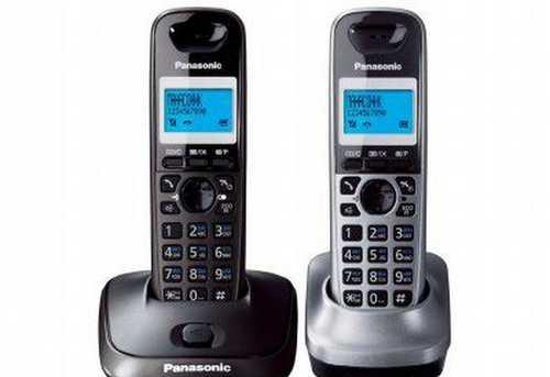 Радиотелефон с 2 трубками Panasonic KX-TG2512RU2 м
