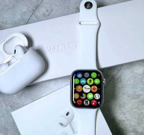 Apple Watch 9 + AirPods Pro 2 (Комплект)