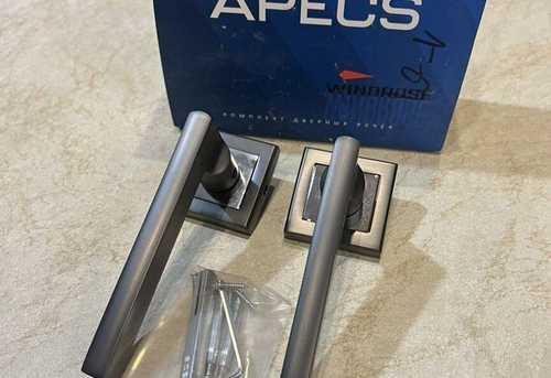 Дверные ручки apecs H-18050-A-GRF inferno