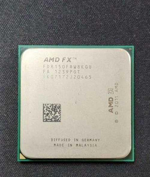 Процессор AMD FX8150 3.6Ghz
