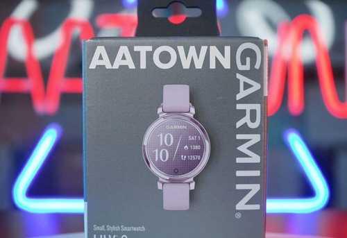 Garmin Lily 2 Metallic Lilac with Silicone Band