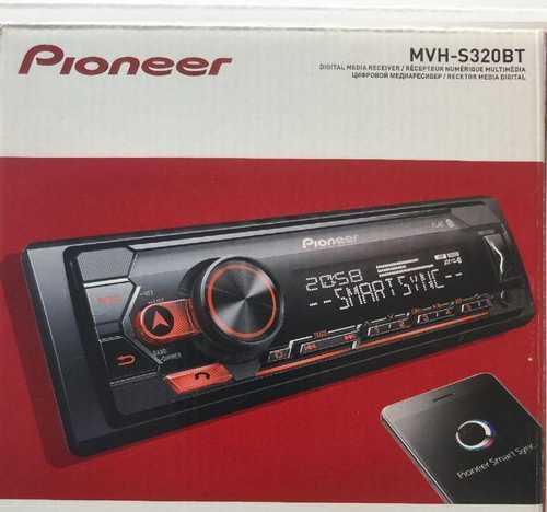 Автомагнитола pioneer mvh-s320bt