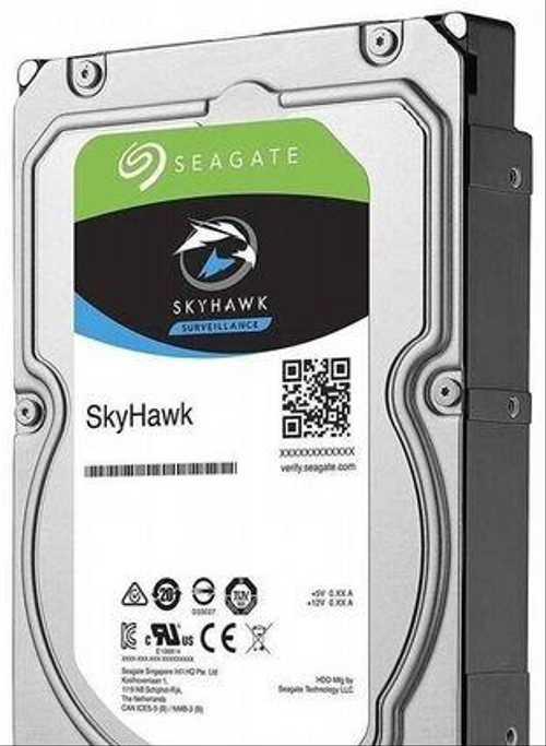 Жесткий диск Seagate 8000 Gb skyhawk surveillance