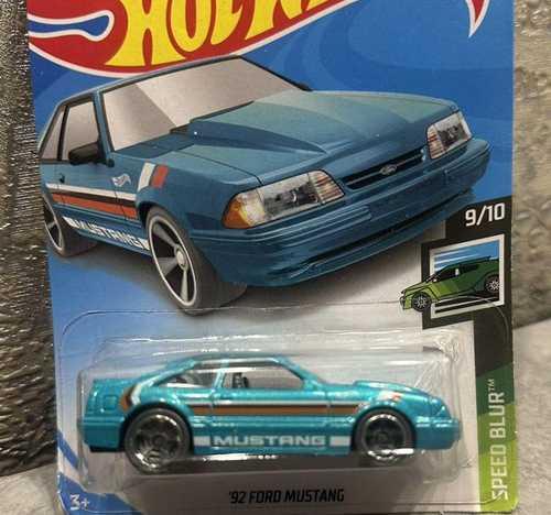 Hot wheels ford mustang 92