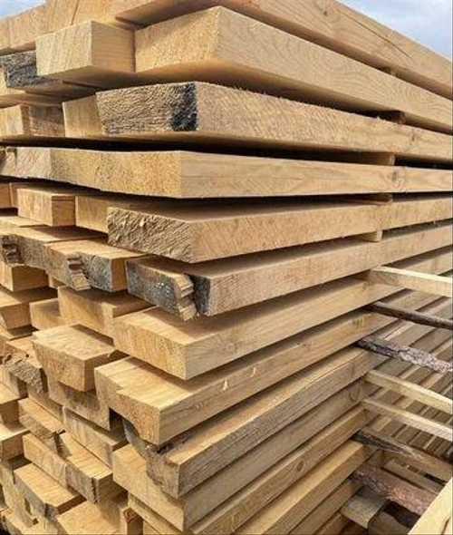 Доска 40х100х6000 ест.вл. 1-2сорт от производителя