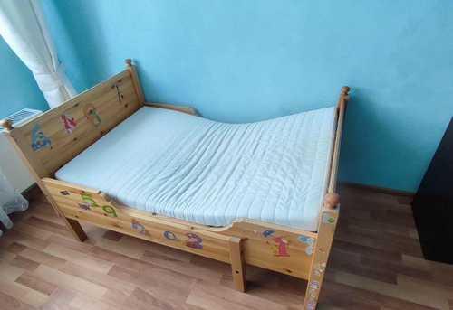 Кровать трансформер детская раздвижная IKEA