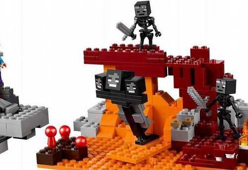 Lego набор майнкрафт Иссушитель Лего Bela