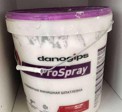 Шпатлевка Danogips ProSpray 25 литров