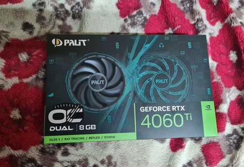 Видеокарта Palit GeForce RTX 4060 Ti Dual OC 8GB