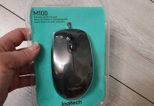 Мышь Logitech m100