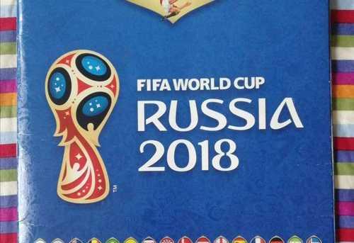 Альбом для наклеек fifa world CUP russia 2018