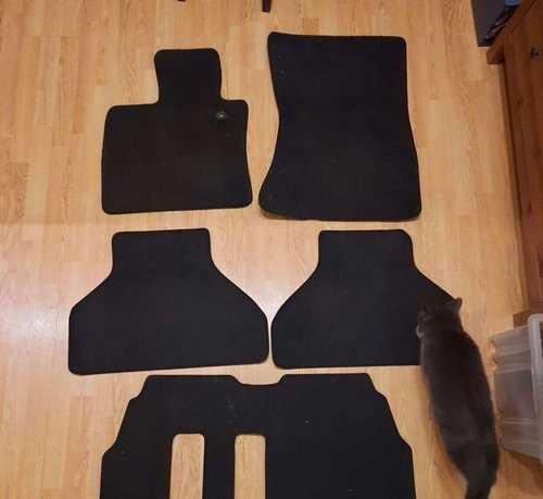 Текстильные коврики BMW X5 E70 3 ряда сидений