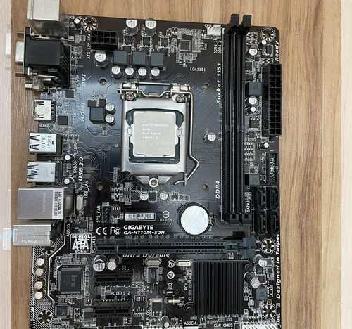 Материнская плата gigabyte ga h110m s2h