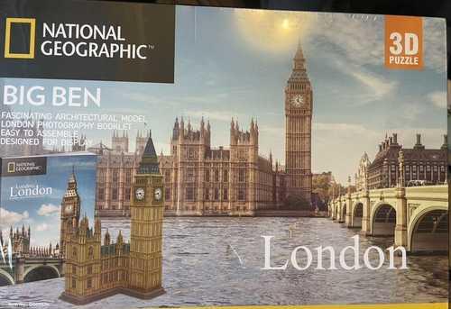 Продаю 3d пазл CubicFun Big Ben London 94 детали