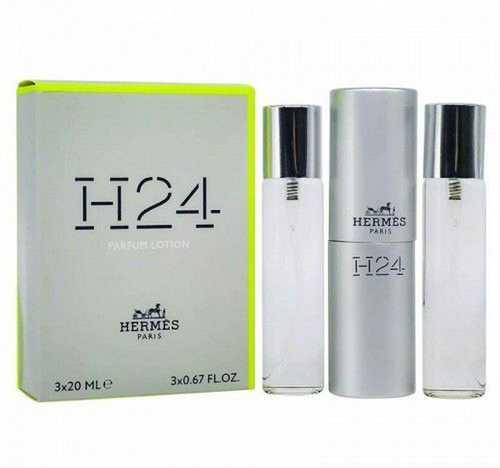 Hermes H 24 Parfum Lotion, 3*20 ml