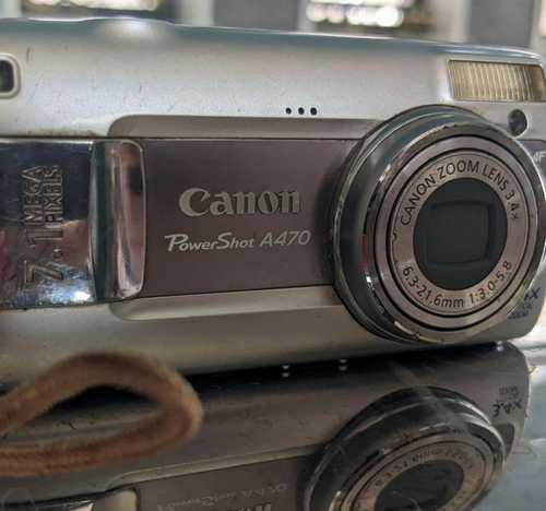 Canon A470 Цифровой фотоаппарат