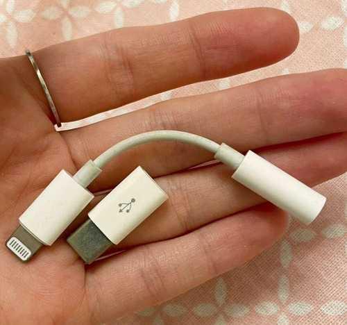 Переходник для наушников, iPhone, type c и usb