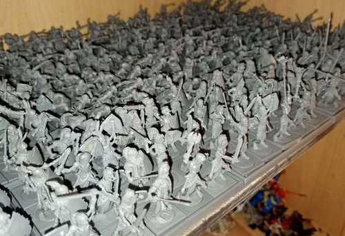 Skeleton Warriors Kings of War x100 Warhammer