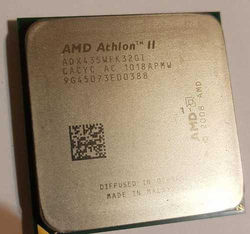 Athlon ll x3 435. 2,9Hz. AM3/AM2 