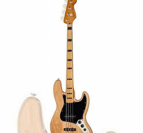 Fender Squier CV 70s Jazz Bass MN NAT новый