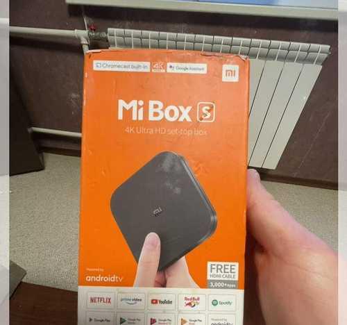 Tv приставка xiaomi mi box s