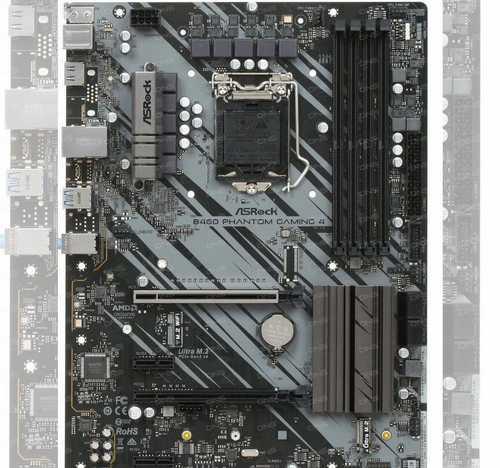 Плата Asrock LGA1200 B460 B460 Phantom Gaming 4