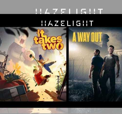 It takes two+A Way Out PS4/PS5