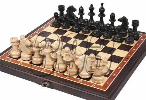 Шахматы Моцарт (венге-ясень, клетка 4 см) (53234)