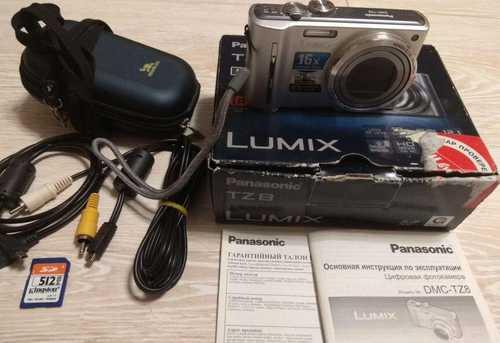 Фотоаппарат Panasonic Lumix DMC-TZ8 рабочий