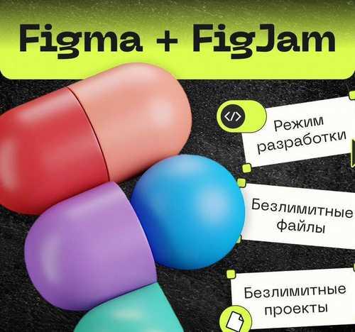 Figma Pro   Figma Jam подписка 2 года
