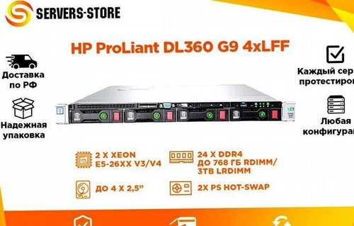 Сервер HP ProLiant DL360 G9 4xLFF
