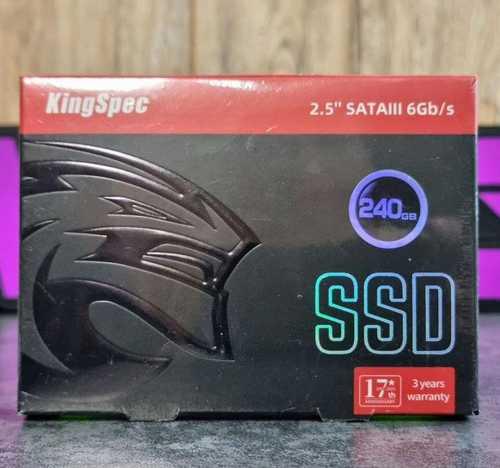 Жесткий диск SSD 240GB Kingspec P4-240
