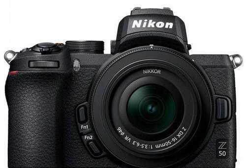 Nikon Z50 Kit 16-50mm русский меню (Новый)