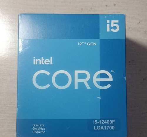 Intel Core i5 12400F Box