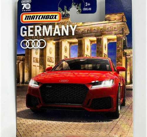 Matchbox Audi Tt Rs Coupe (Красный)