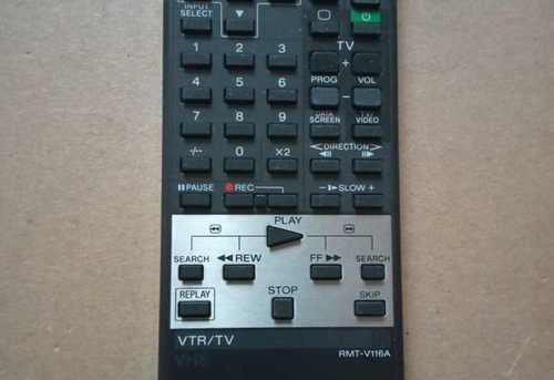 Пульт д/у "Sony" VTR/TV RMT-V116A для TV и видео