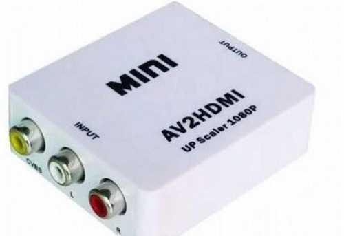 Видеоконвертер вход hdmi - выход AV (RCA)