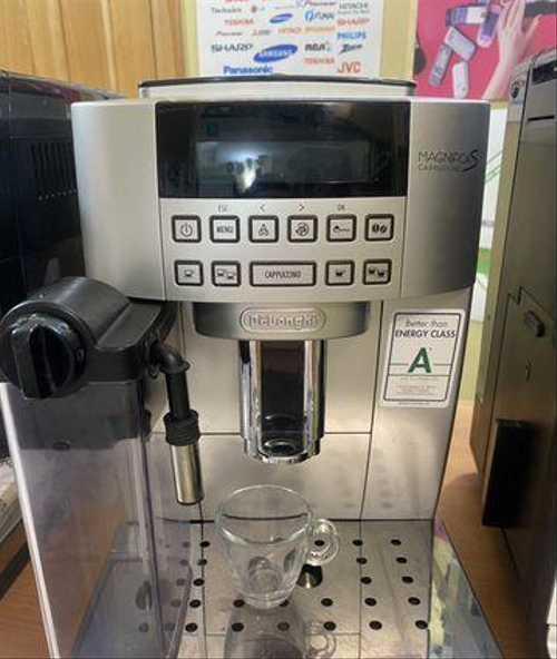 Кофемашина delonghi magnifica s cappuccino