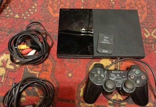 Sony playstation 2 PS2 slim 9000x нечипованая