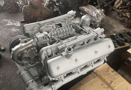 Двигатель Ямз 238 евро 2 с теплообменником на Маз