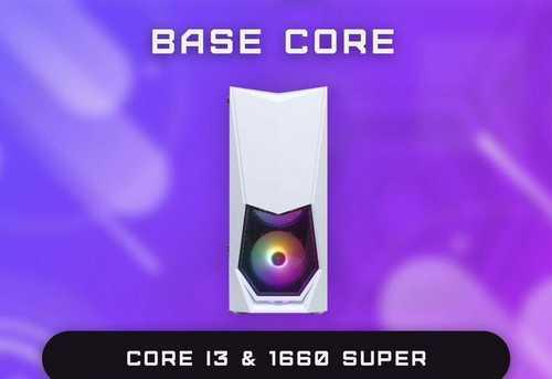 «Base core» пк i3 12100f/1660 super 6 гб/16 гб RAM