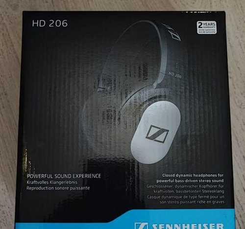 Наушники sennheiser hd 206