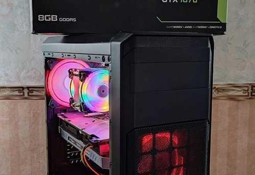 Игровой пк i7, gtx 1070, 16 gb, SSD 500